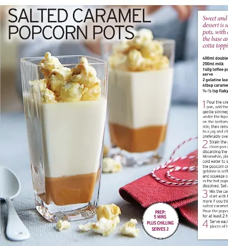SALTED CARAMEL POPCORN POTS - PressReader
