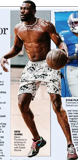 Partnershi­p with Irish physio is a slamdunk for top NFL star making ...