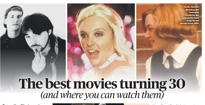 The best movies turning 30 (and where you can watch them) - PressReader