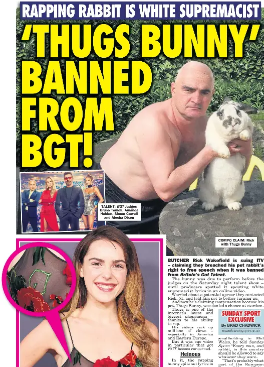 ‘THUGS BUNNY’ BANNED FROM BGT! - PressReader