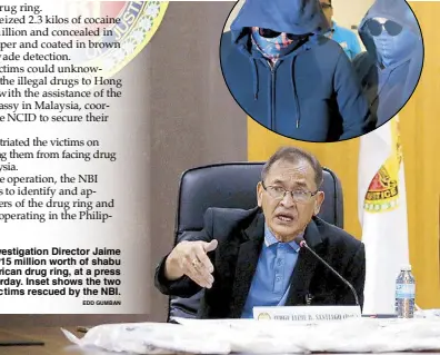 NBI rescues 2 Pinays from African drug ring - PressReader