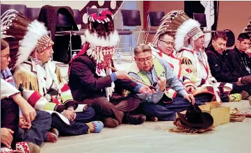 Piikani Nation inaugurate­s new chief and council - PressReader