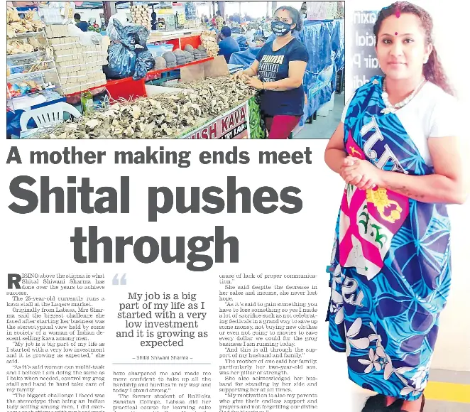 Shital pushes through - PressReader