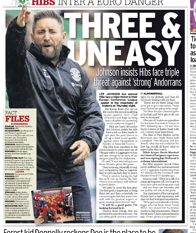 THREE & UNEASY - PressReader