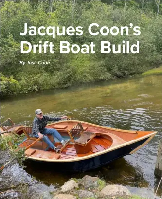Jacques Coon’s Drift Boat Build - PressReader