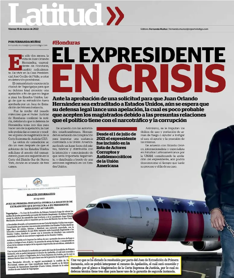 EL EXPRESIDEN­TE EN CRISIS - PressReader