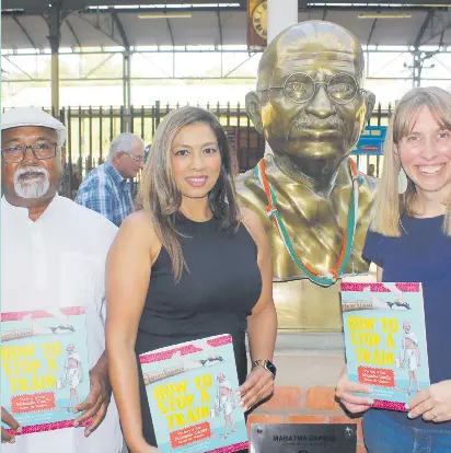 Children's book on Gandhi launched at iconic railway station - PressReader