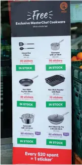 Yes chef ! MasterChef cookware flies off shelves - PressReader