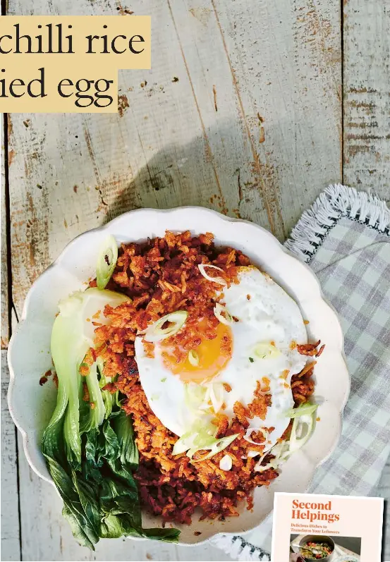 Crispy chilli rice with fried egg - PressReader