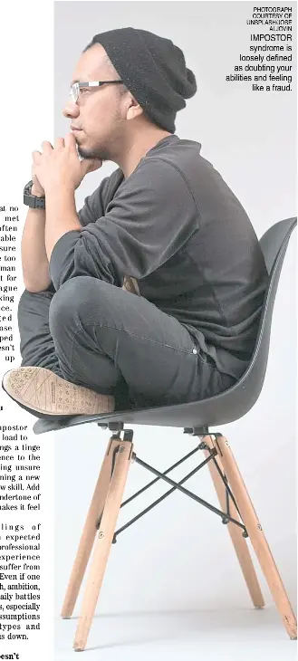 Impostor syndrome is real - PressReader