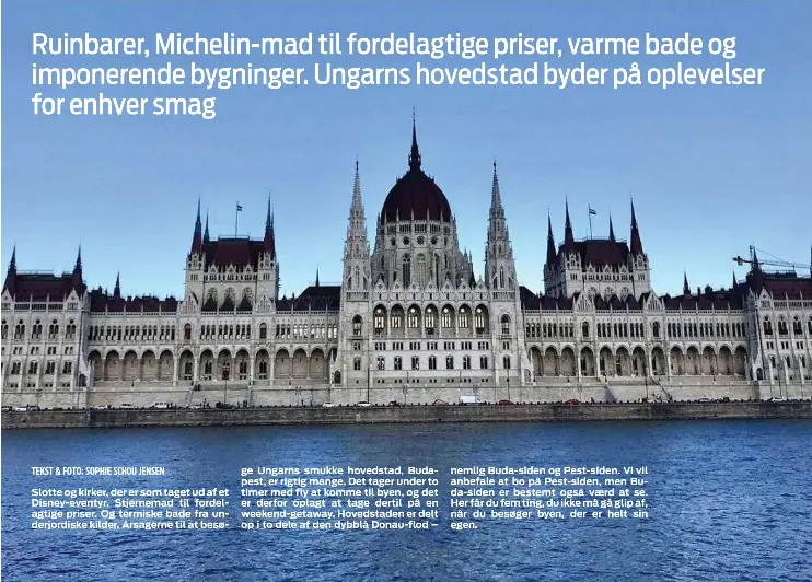 DISSE VIDUNDERLI­GE STEDER MÅ DU IKKE MISSE I BUDAPEST - PressReader