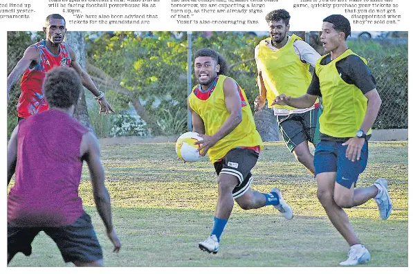 Navua anticipate­s a tight semi-final clash - PressReader