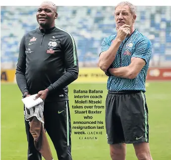 Baxter’s future unclear - PressReader