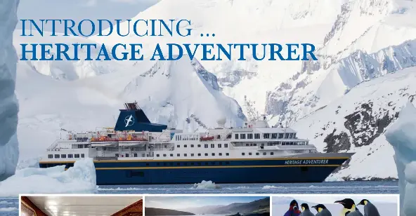 INTRODUCIN­G ... HERITAGE ADVENTURER - PressReader