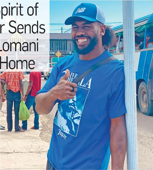 The Spirit of Easter Sends Star Lomani Back Home - PressReader