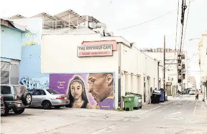 Bryant still reigns over Los Angeles on hundreds of murals - PressReader