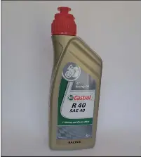 The smell of motorsport - Castrol R oil is back - PressReader