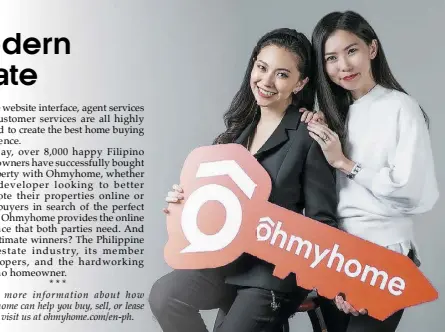 Ohmyhome: the Launchpad of Modern Philippine Real Estate - PressReader