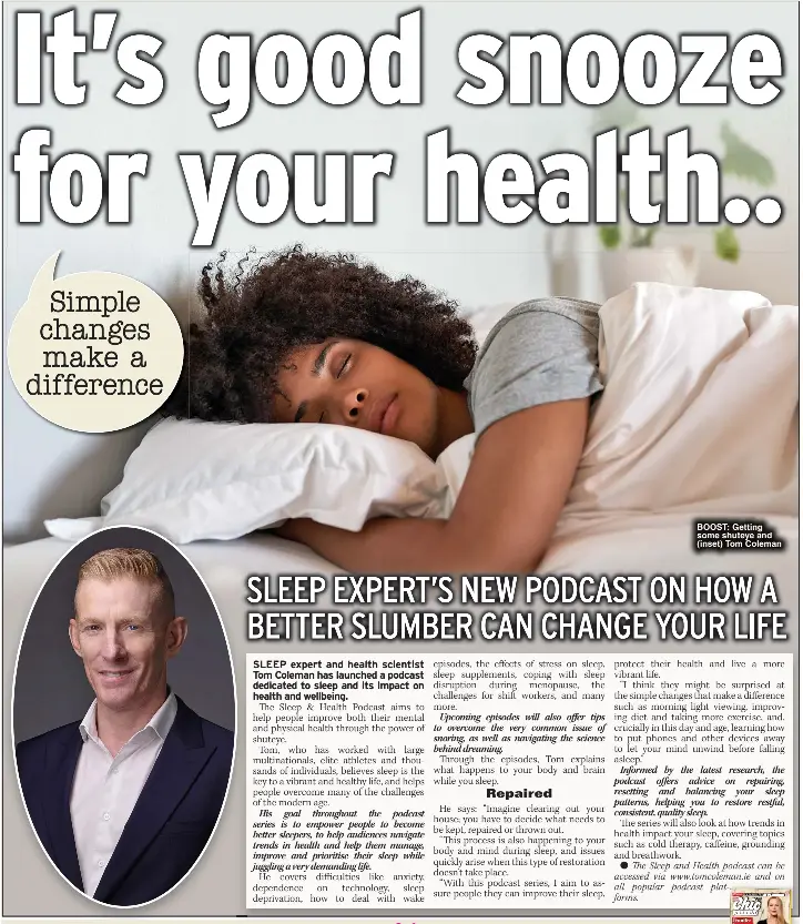 It’s good snooze for your health.. - PressReader