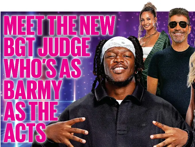 MEET THE NEW BGT JUDGE WHO’S AS BARMY AS THE ACTS - PressReader