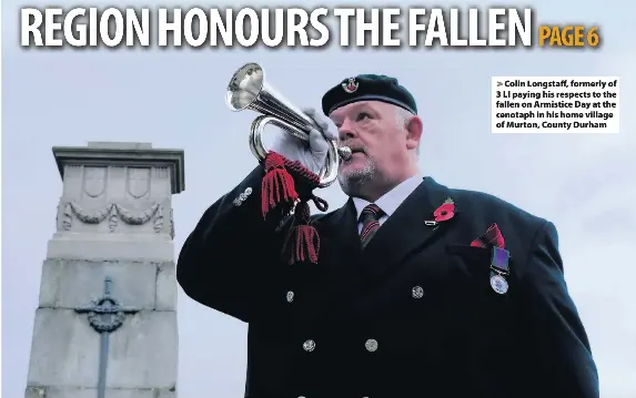 REGION HONOURS THE FALLEN - PressReader