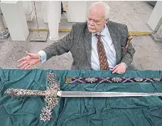 Charles to be presented with sword named after his late mother ...