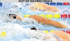 KAYLA DOWN TO LAST THREE SHOTS AT SWIM MEDAL - PressReader