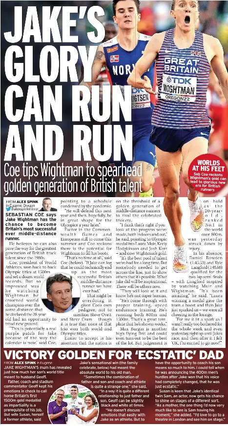 JAKE’S GLORY CAN RUN AND RUN - PressReader