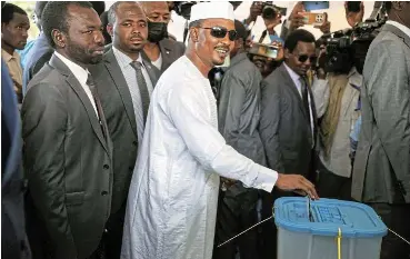 Chadians vote in first poll since coup three years ago - PressReader