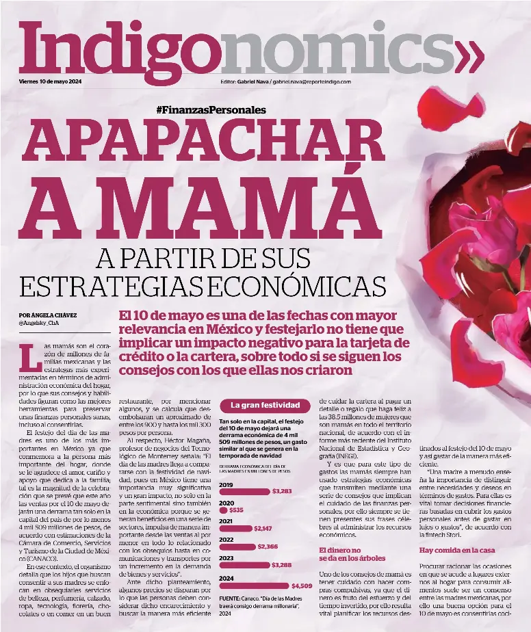 APAPACHAR A MAMÁ A PARTIR DE SUS ESTRATEGIA­S ECONÓMICAS - PressReader
