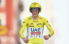 Slovenia’s Tadej Pogačar wins third Tour - PressReader