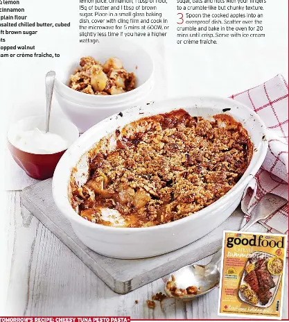 Oaty nutty apple crumble - PressReader