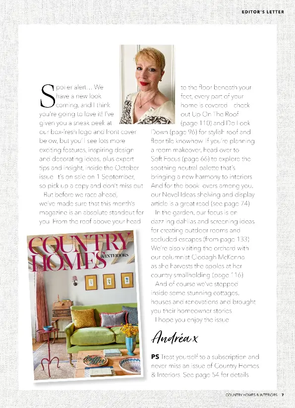 EDITOR’S LETTER - PressReader