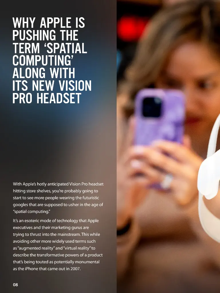 WHY APPLE IS PUSHING THE TERM ‘SPATIAL COMPUTING’ ALONG WITH ITS NEW VISION PRO HEADSET ...
