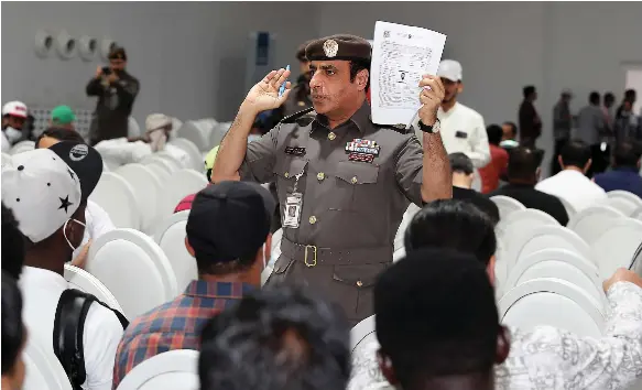 Authoritie­s detain 32,000 in six months amid visa clampdown - PressReader