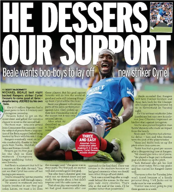 HE DESSERS OUR SUPPORT - PressReader