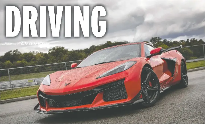 Corvette Z06 flaunts all-natural power - PressReader