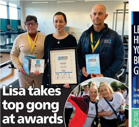 Lisa takes top gong at awards - PressReader