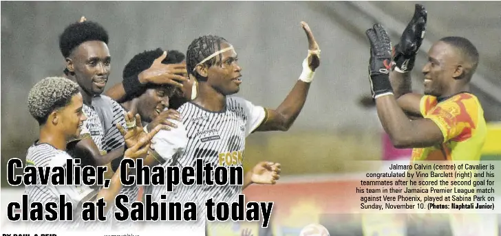 Cavalier, Chapelton clash at Sabina today - PressReader