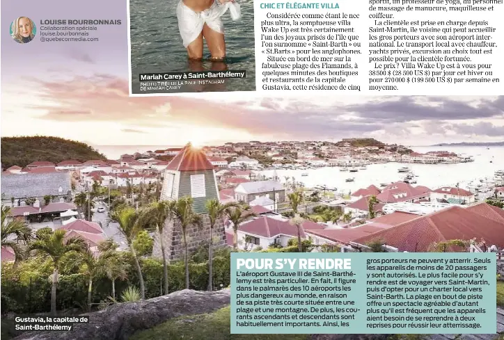 MARIAH CAREY ET SON OASIS DE PAIX À SAINT-BARTHÉLEMY - PressReader