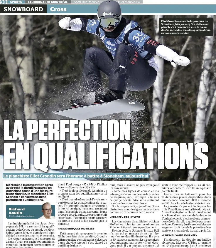 LA PERFECTION EN QUALIFICAT­IONS - PressReader
