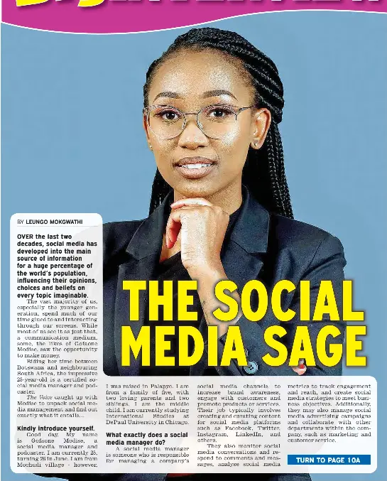 THE SOCIAL MEDIA SAGE - PressReader