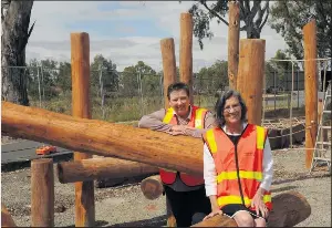 Nature play park taking shape - PressReader
