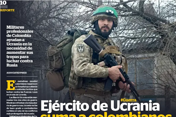 Ejército de Ucrania suma a colombiano­s - PressReader