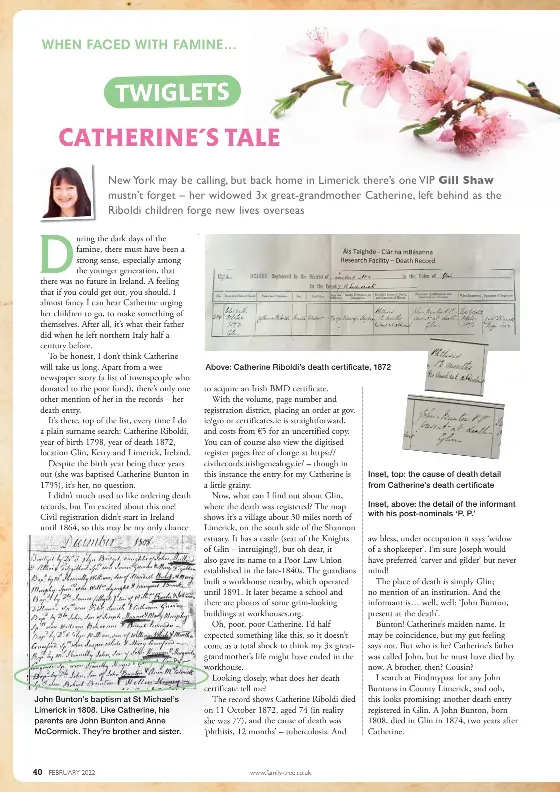 CATHERINE’S TALE - PressReader