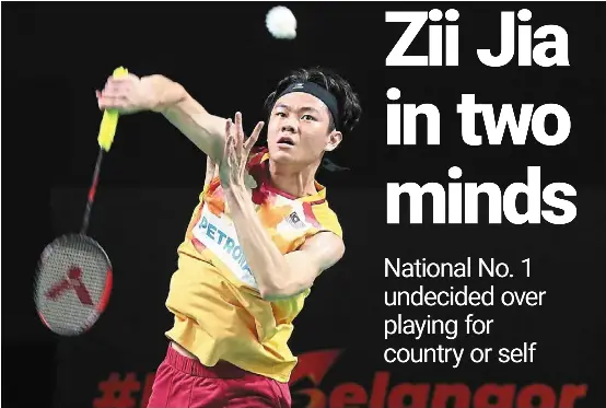 Zii Jia in two minds - PressReader