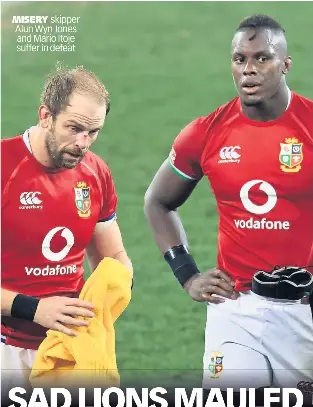 SAD LIONS MAULED BY RAMPANT BOKS - PressReader