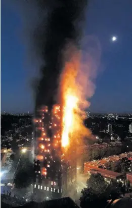 Las lecciones del incendio de la torre Grenfell de Londres - PressReader