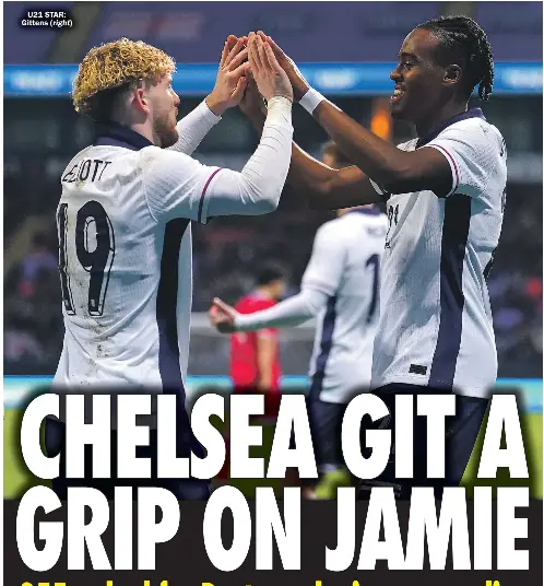 CHELSEA GIT A GRIP ON JAMIE - PressReader