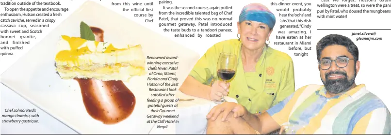 Chefs create culinary waves at The Cliff in Negril - PressReader